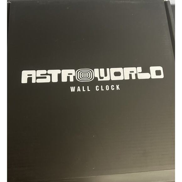 Travis Scott | Wall Decor | Travis Scott Astro World Clock | Poshmark